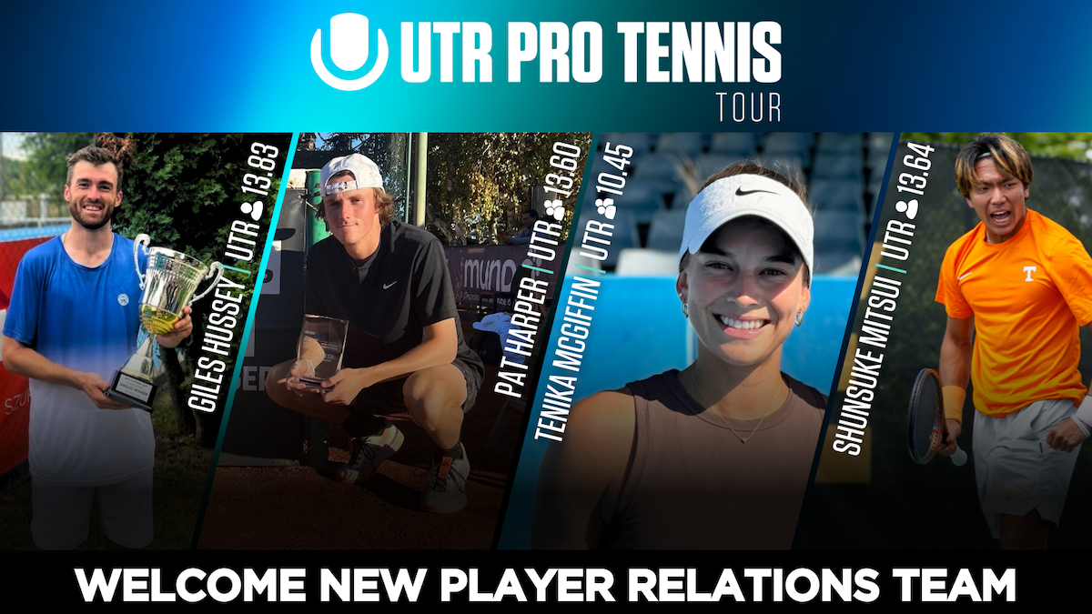 UTR Sports Expands PTT Player Relations Team