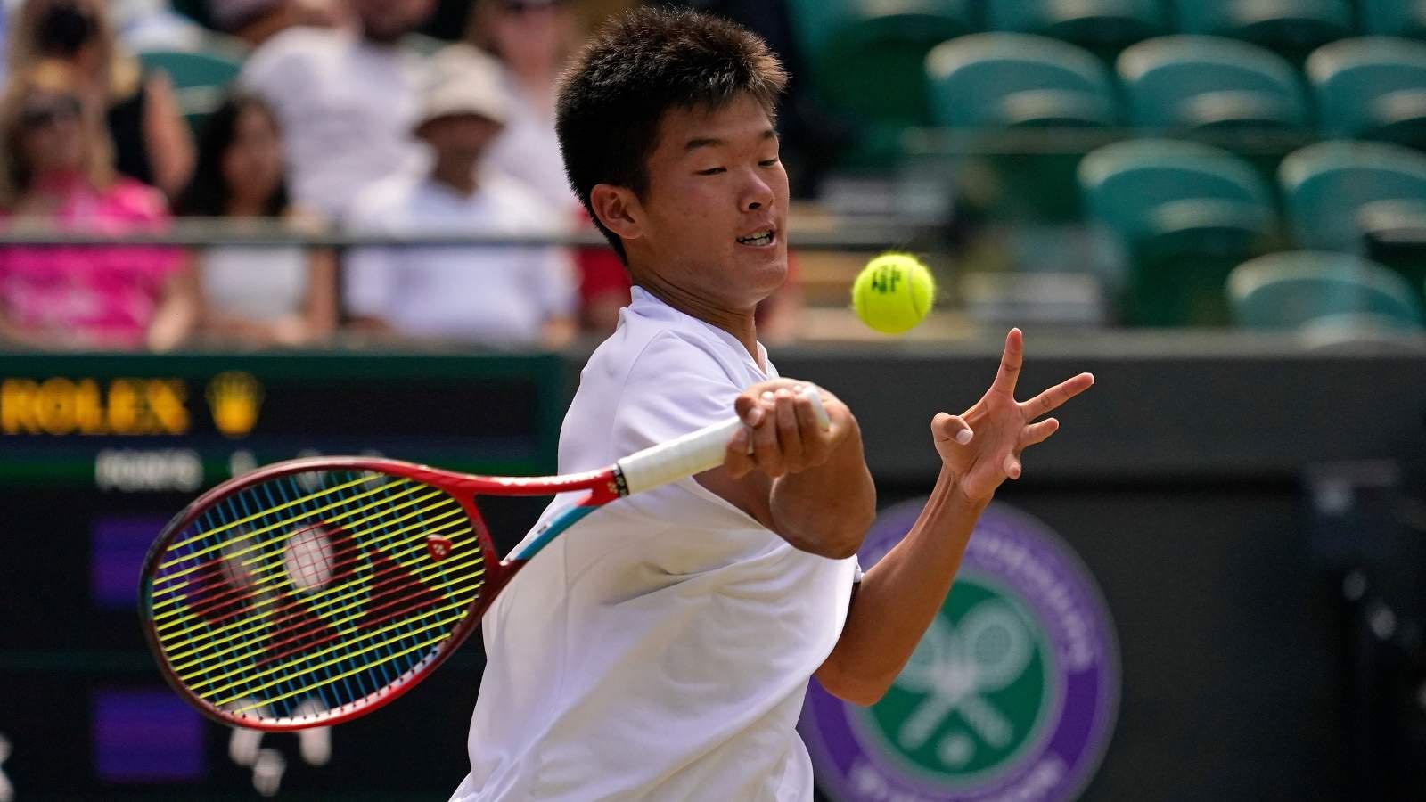 Before Wimbledon & US Open, Columbia's Michael Zheng found success on